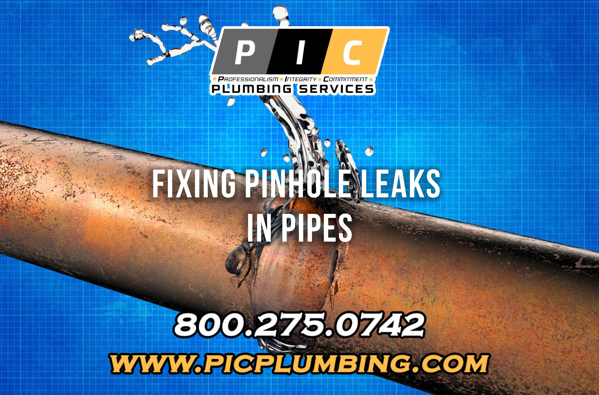 Fixing Pinhole Leaks in Pipes in San Diego | 🥇PIC Plumbing San Diego